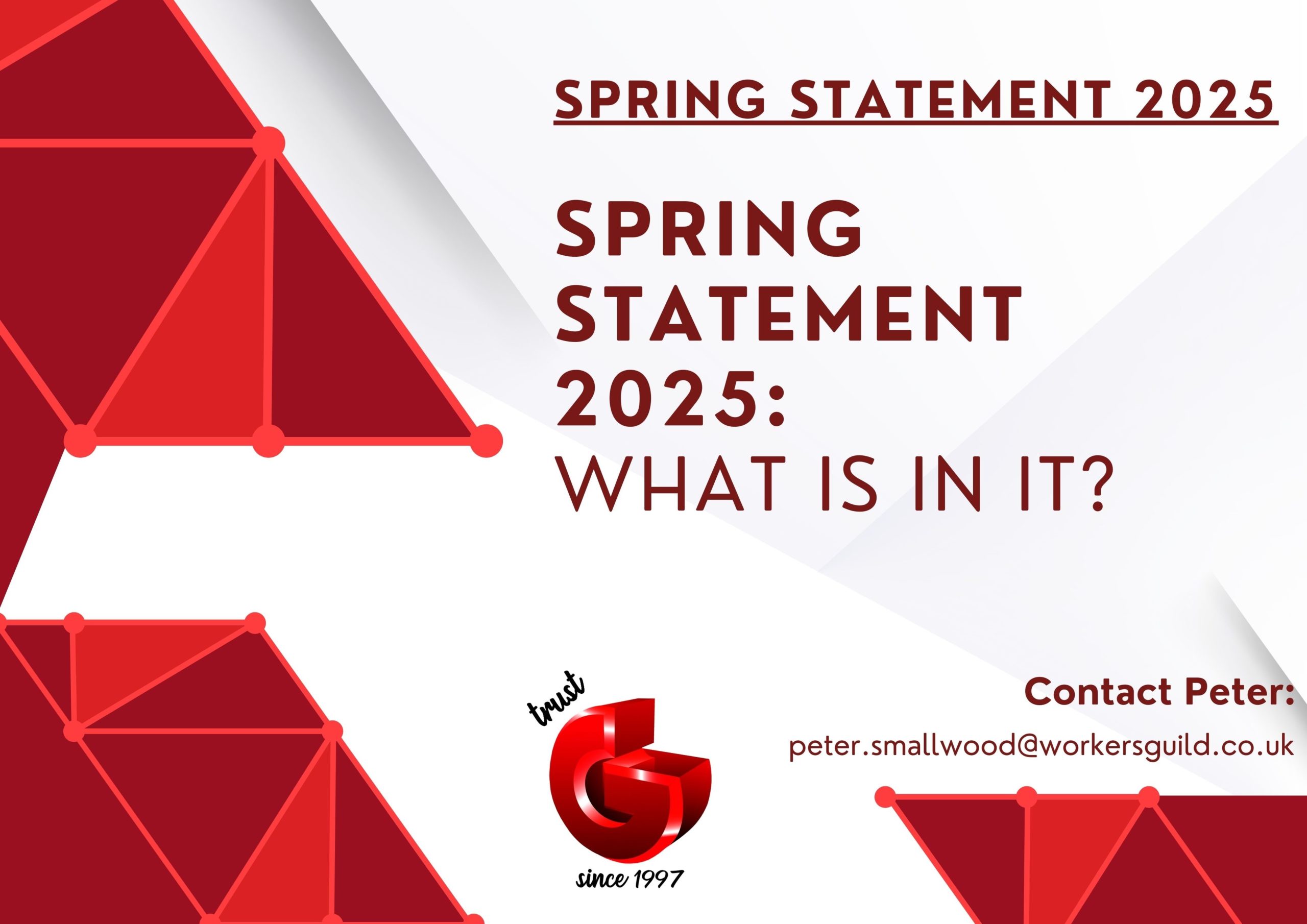 Spring Statement 2025: What is in it? – GuildHUB